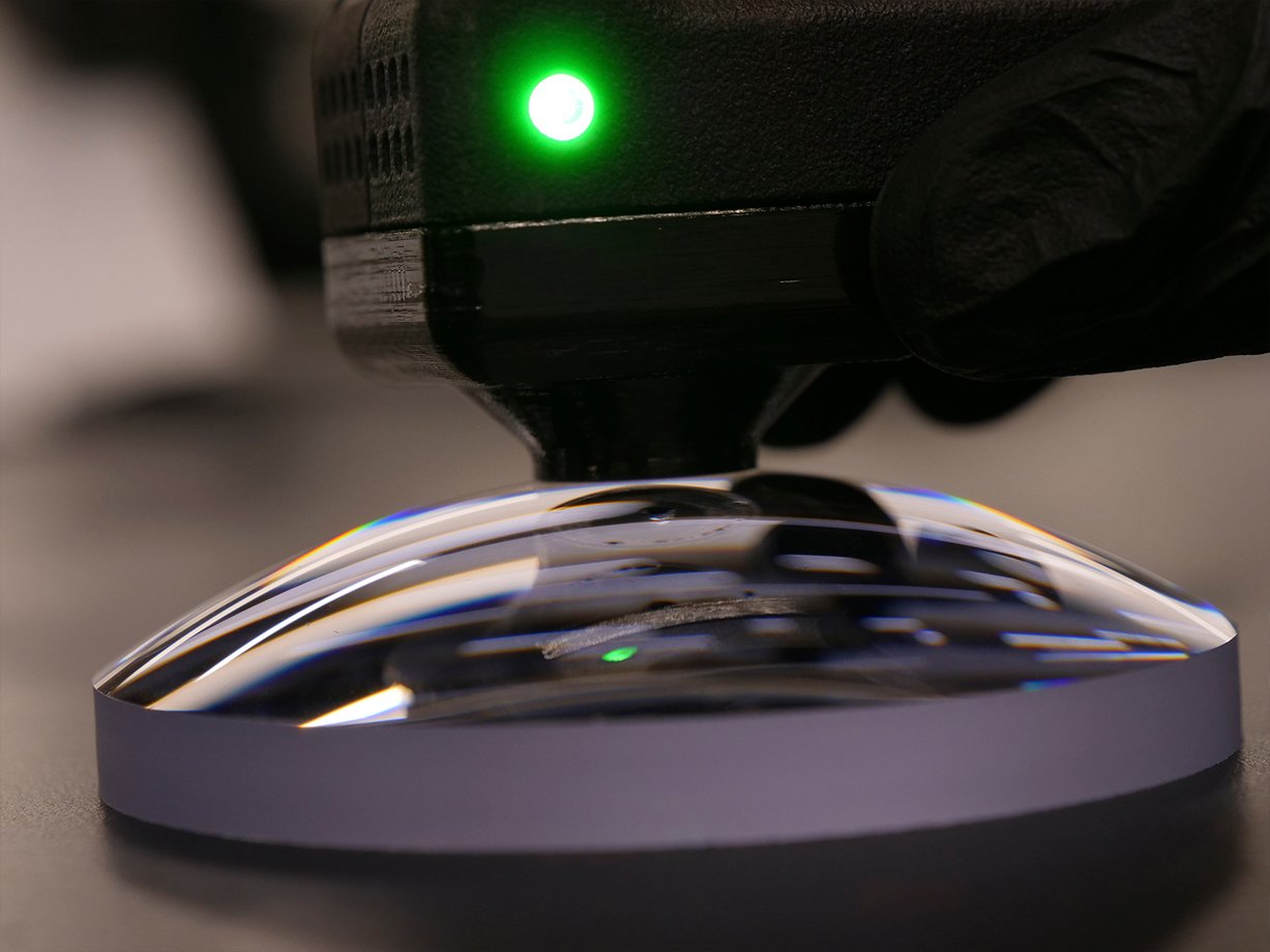 How to Measure Contact Angle on Convex and Concave Surfaces