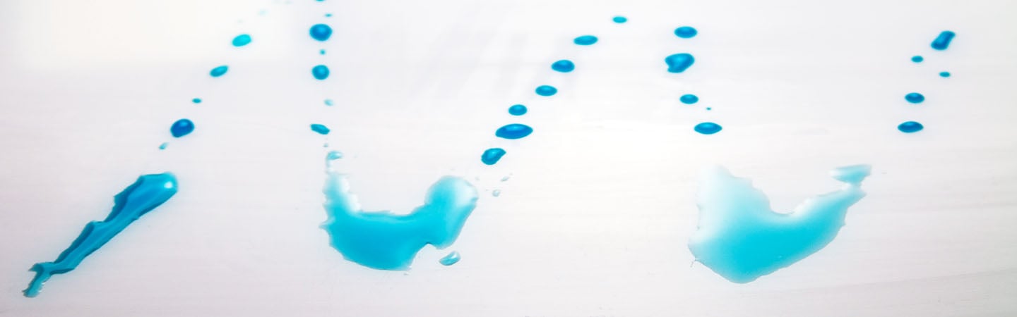 Common Surface Energy Tests: Dyne Inks